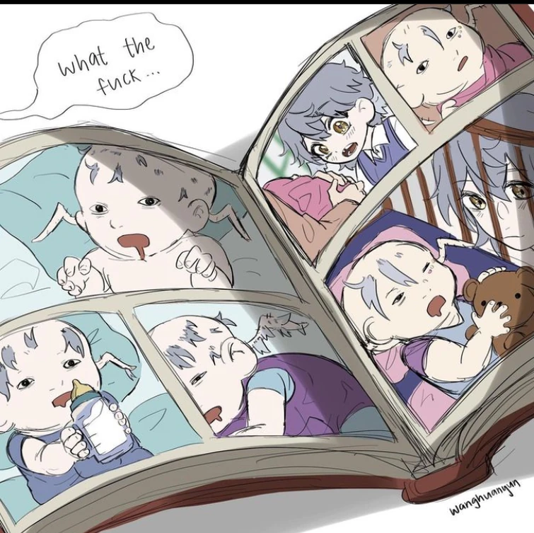 The cursed baby Sunday meme | Fandom