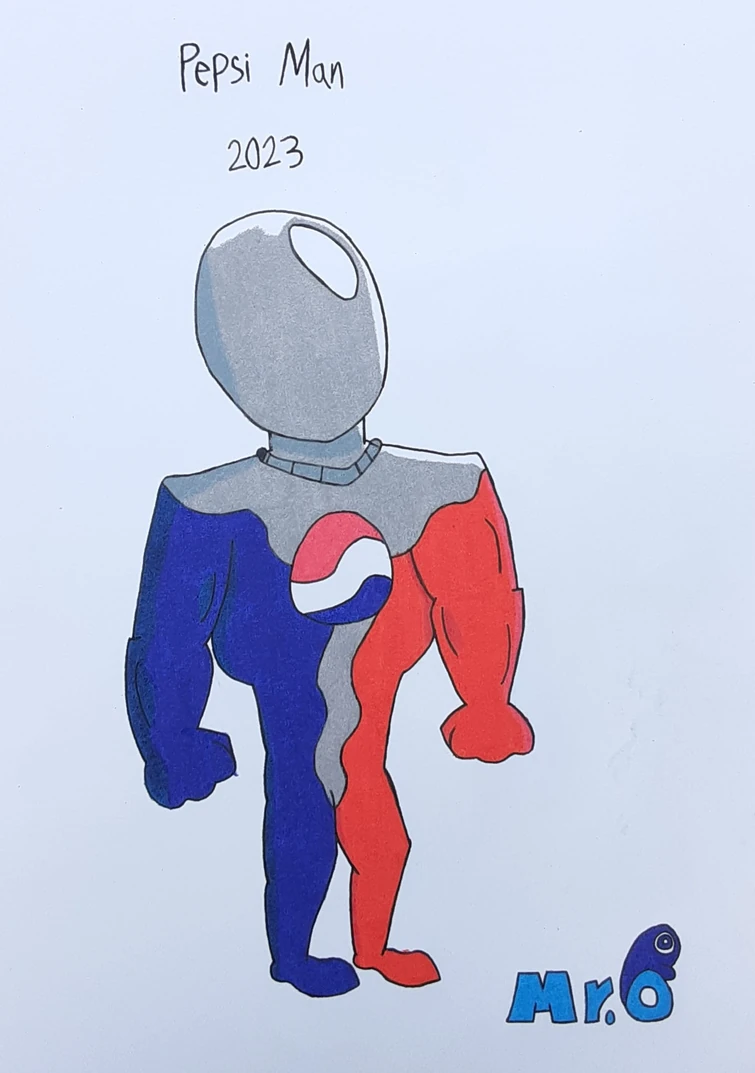 Pepsi Man of 2023(Design by yours truly!) | Fandom