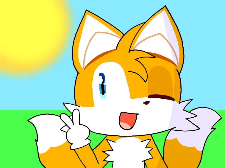 Tails Doodle but its a Colored Version | Fandom