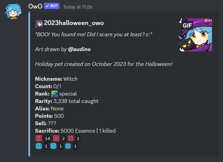 Discuss Everything About OwO Bot Wiki | Fandom