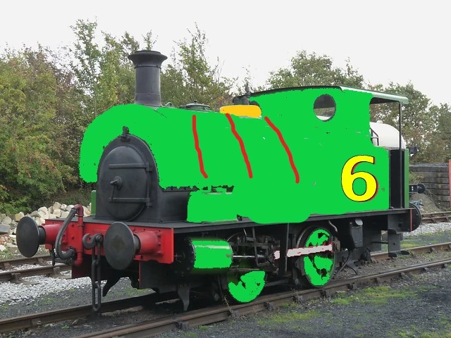 i redesigned percy as a proper saddle tank engine | Fandom