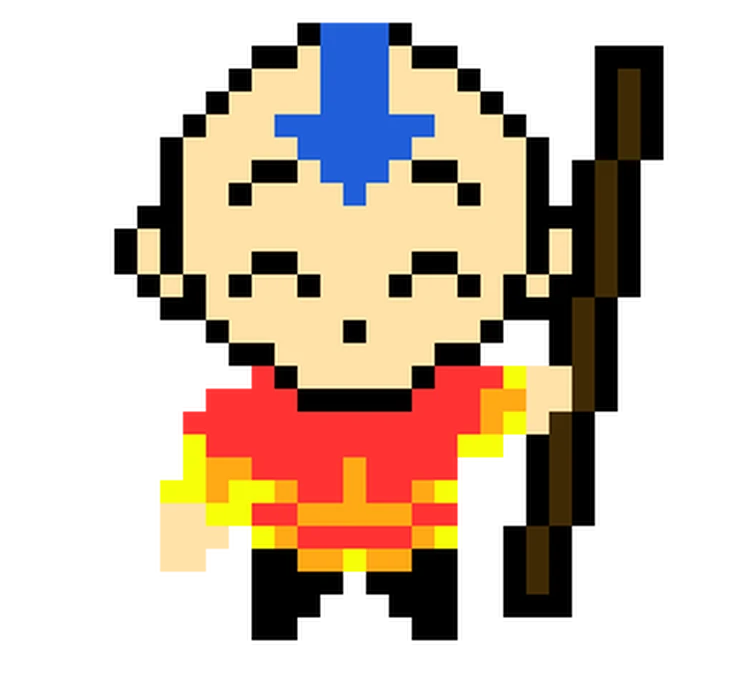 Aang Pixel Art! | Fandom