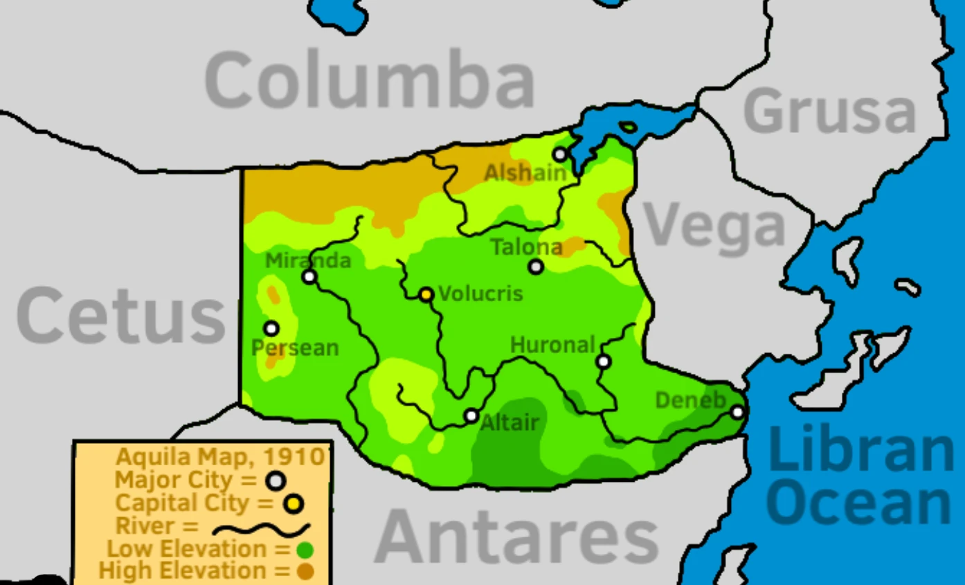 Aquila Map, Circa 1910. | Fandom