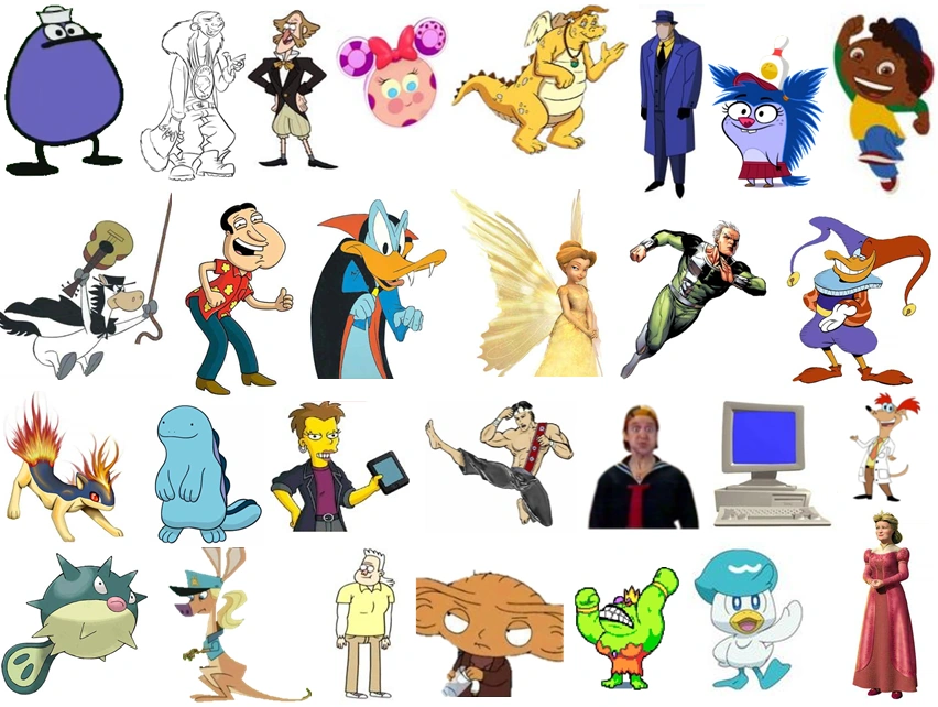 Click the 'Q' Characters Quiz - By GloboVideoFan