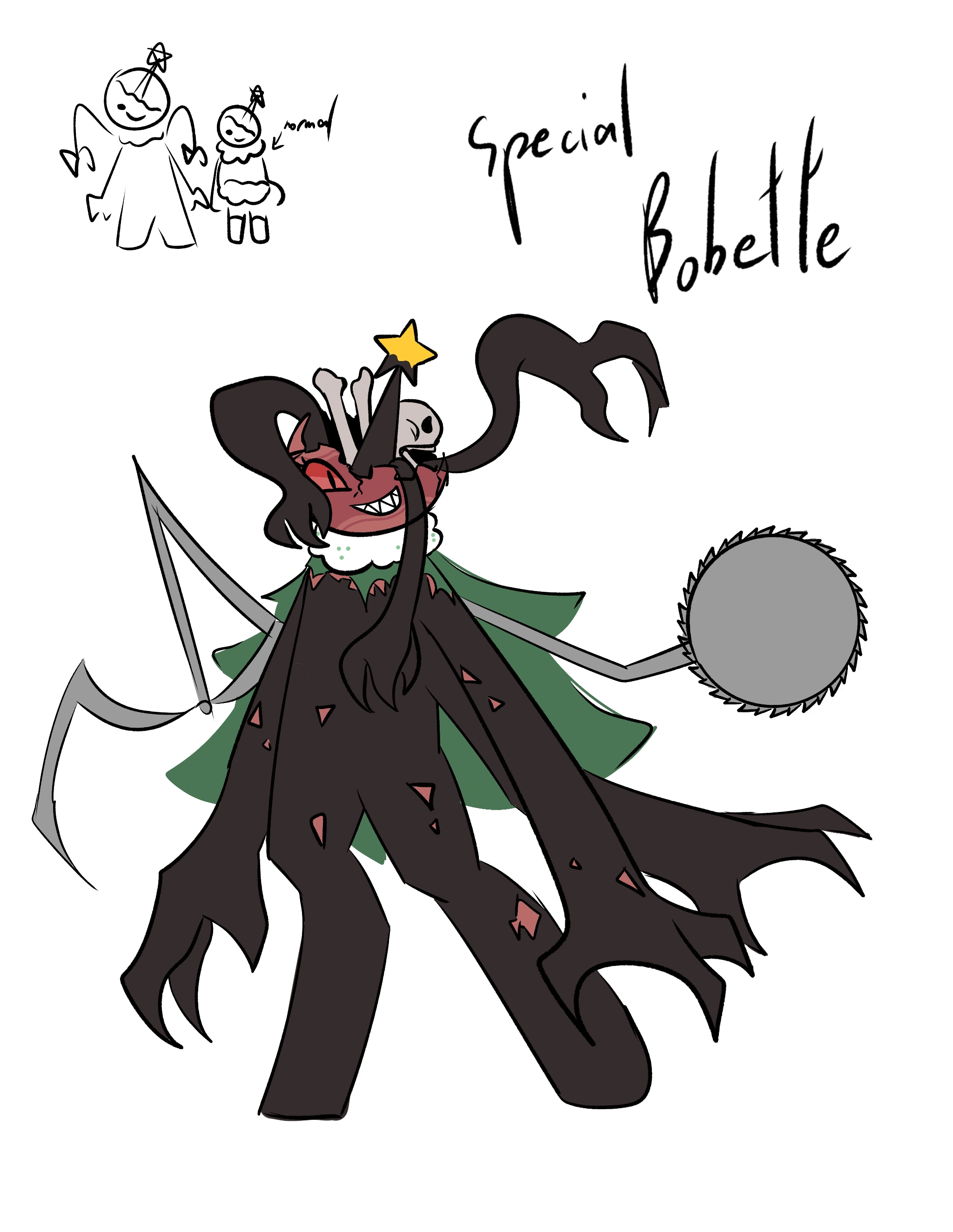 Drawing Twisted Bobette as Special Bobette | Fandom