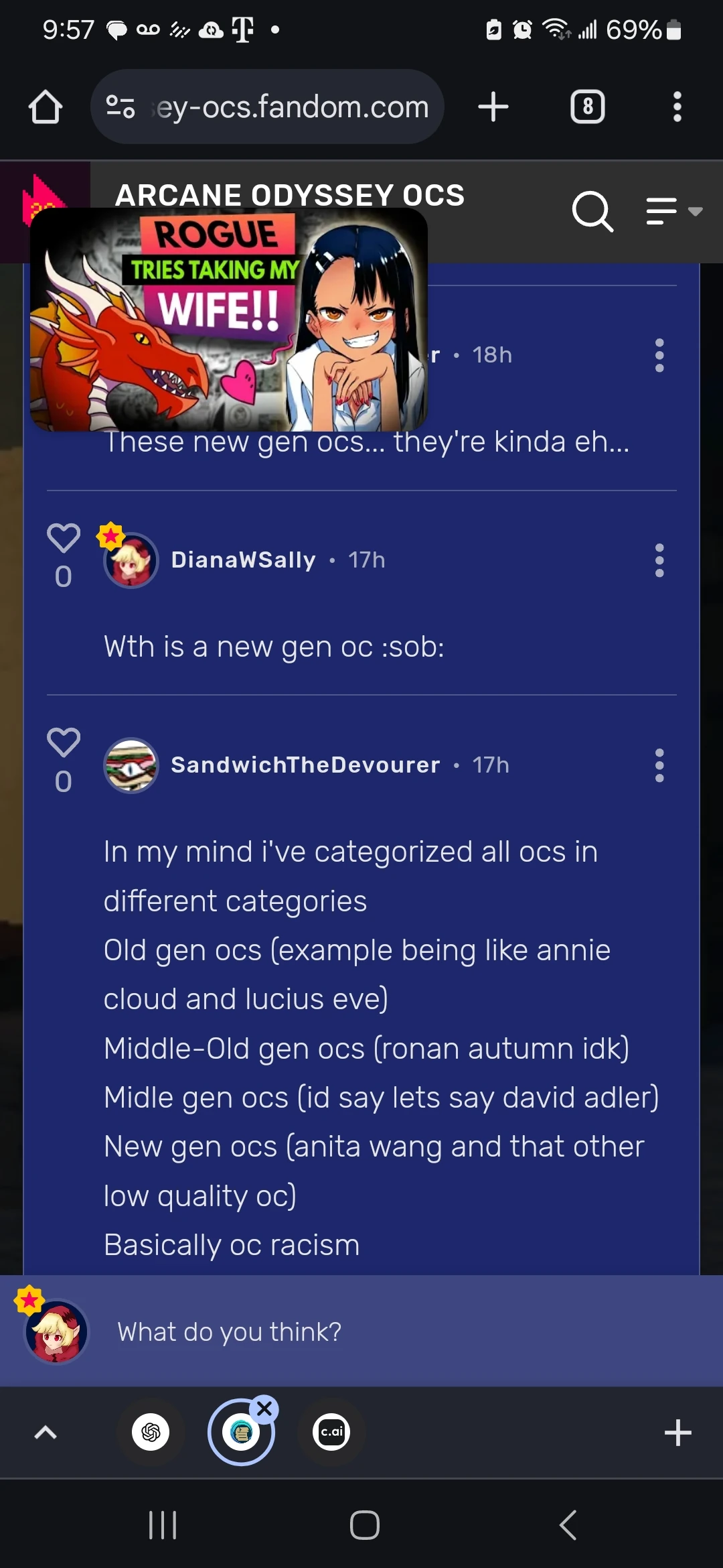 Someone done did created terms for oc racism smh | Fandom