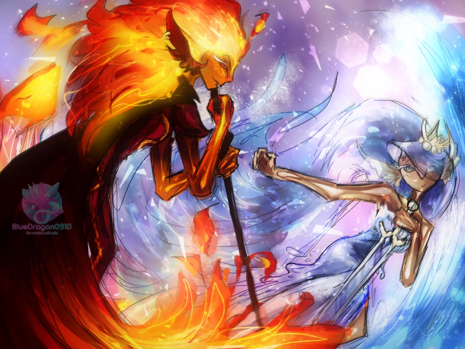 Gives sea fairy x fire spirit | Fandom