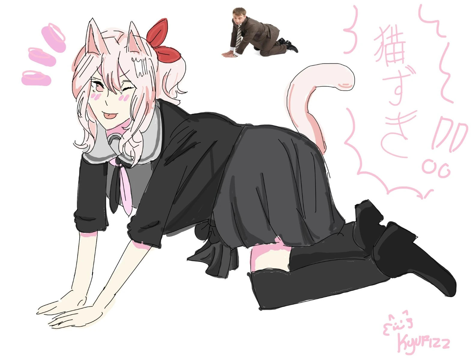 I draw mizuki cat! | Fandom