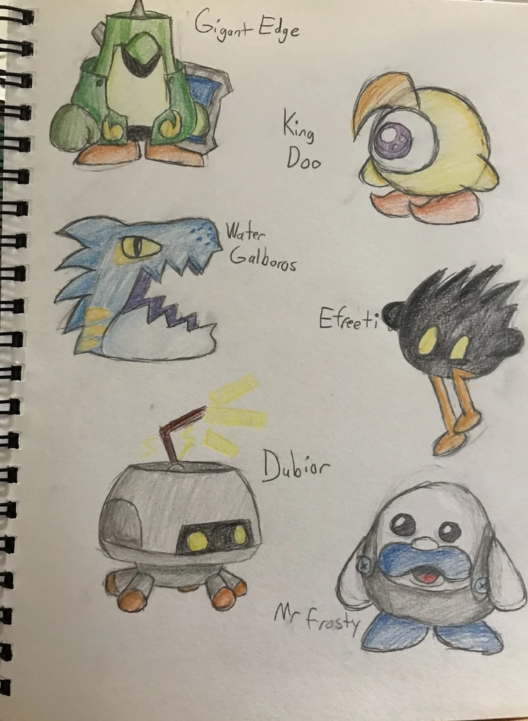 Drawing: Mid Bosses | Fandom