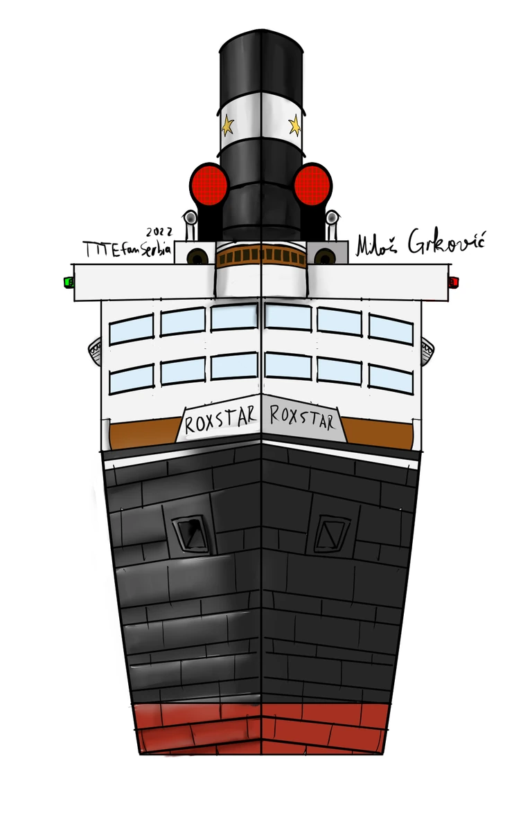 Orthographic S.S. Roxstar (front) Interpretation | Fandom