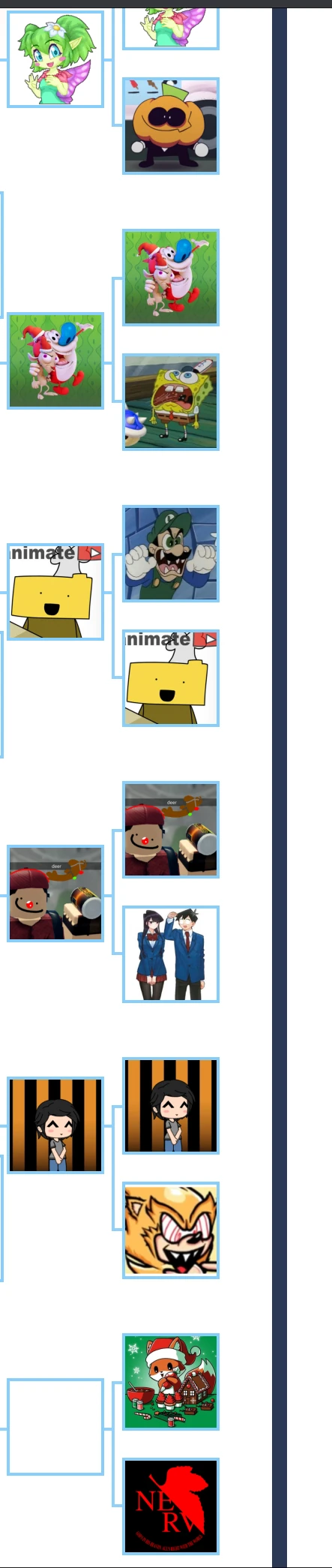 SML Wiki User Bracket Tournament round 1 pt 16 FINAL PART OF ROUND 1 ...