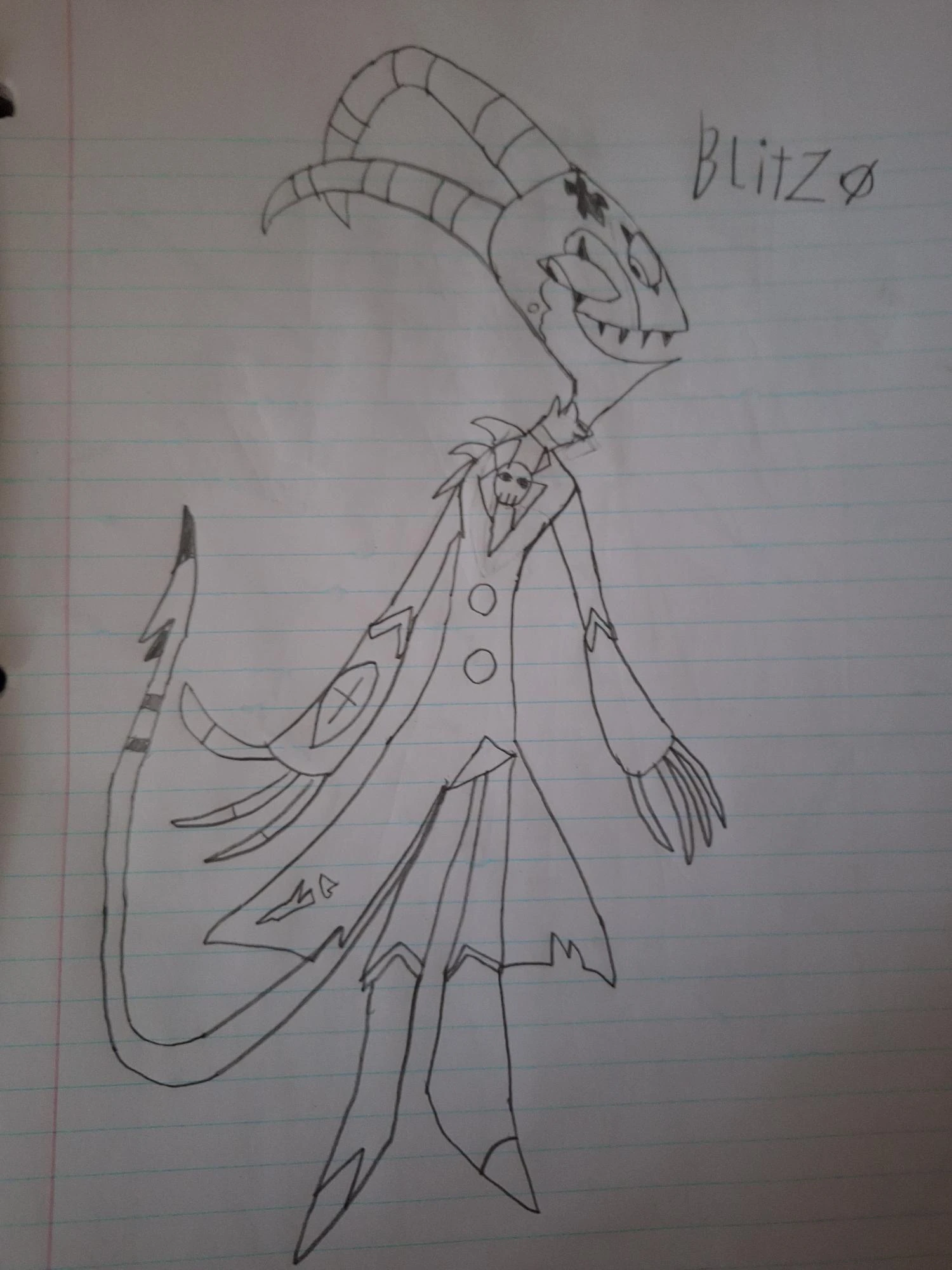 How do you like my blitzø Drawing | Fandom