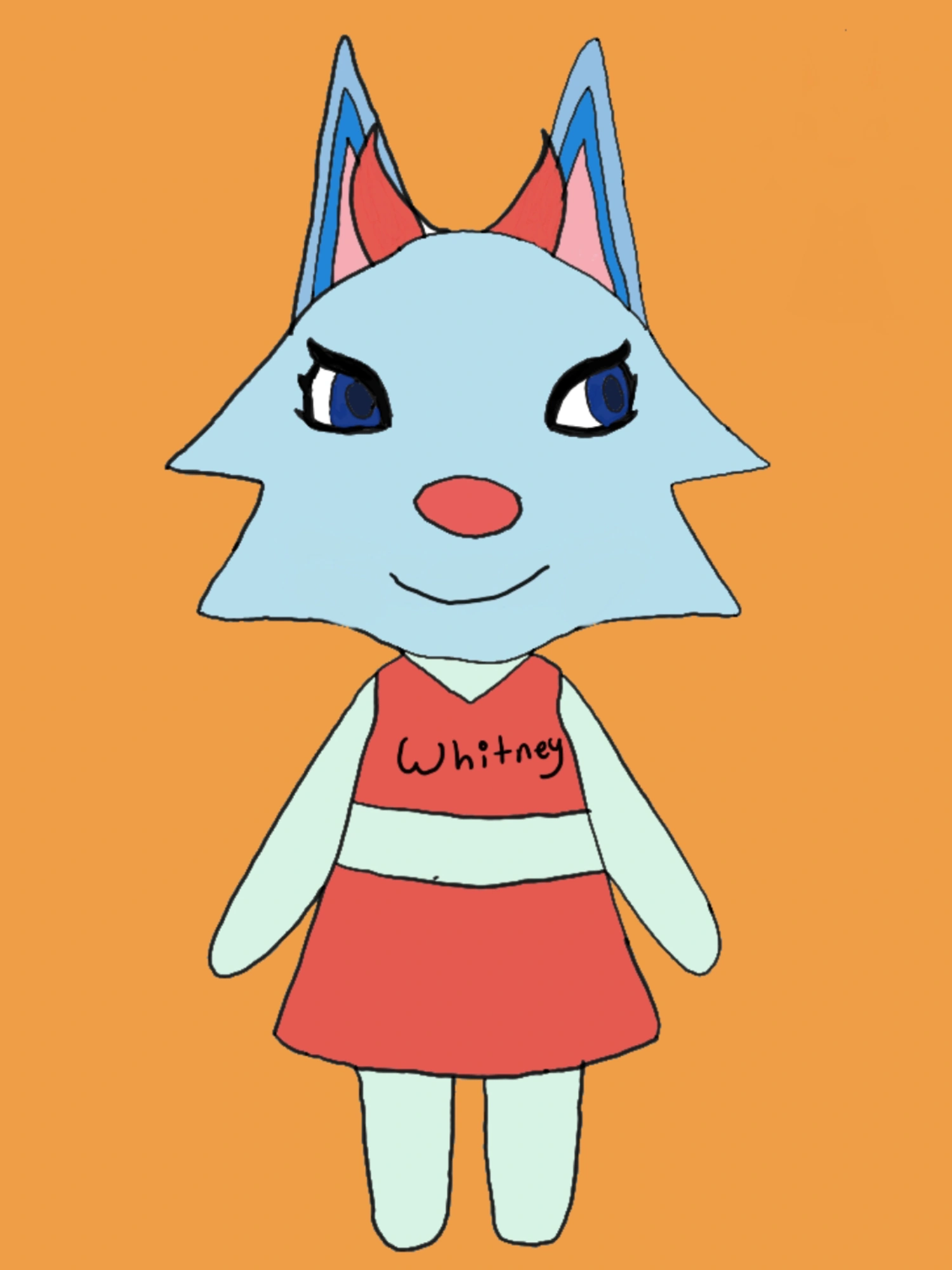 Here is my Whitney drawing | Fandom