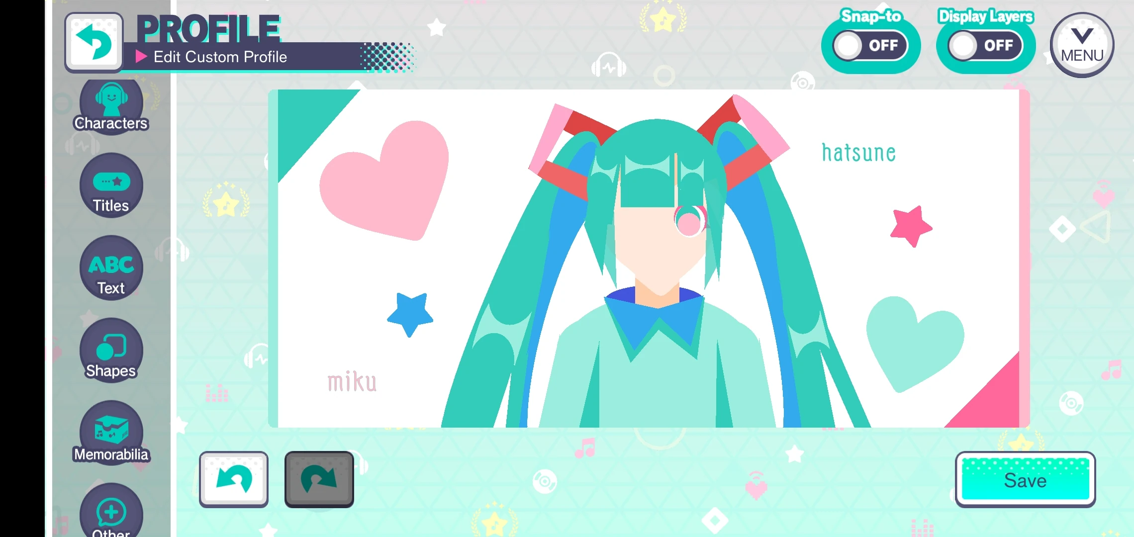 First page of my new custom profile! | Fandom