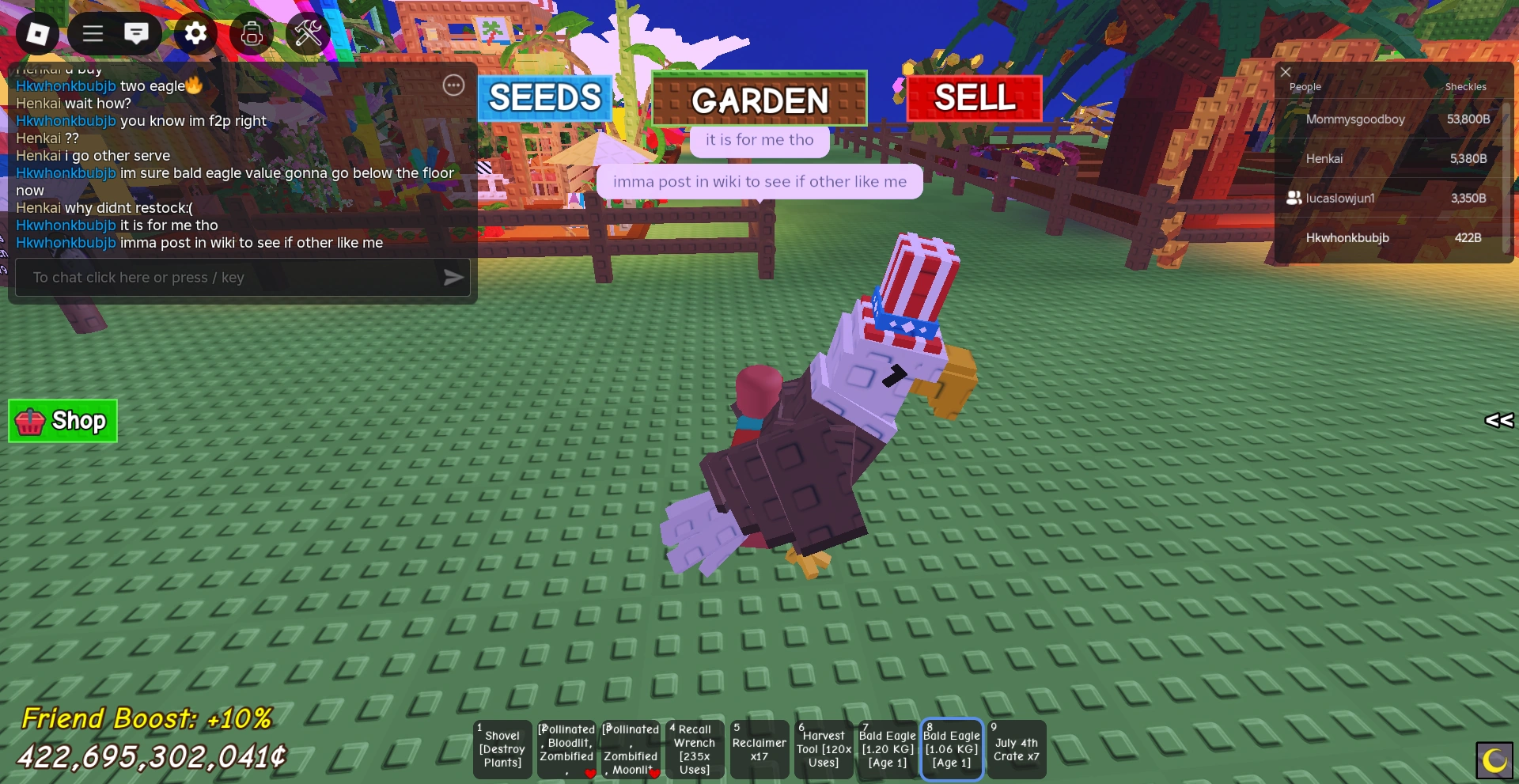 4th July shop restock? | Fandom