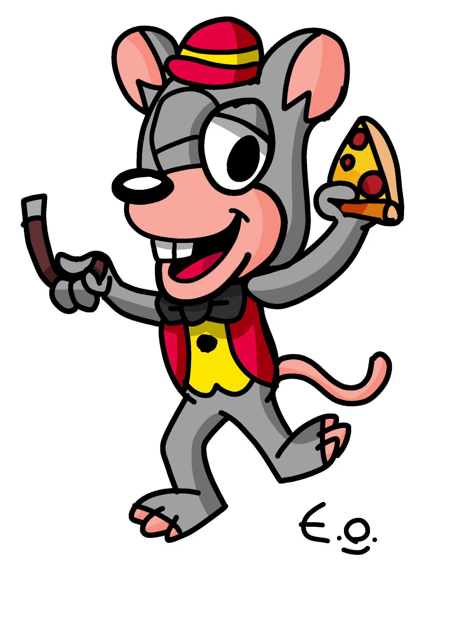 My drawing of Classic Chuck E. | Fandom