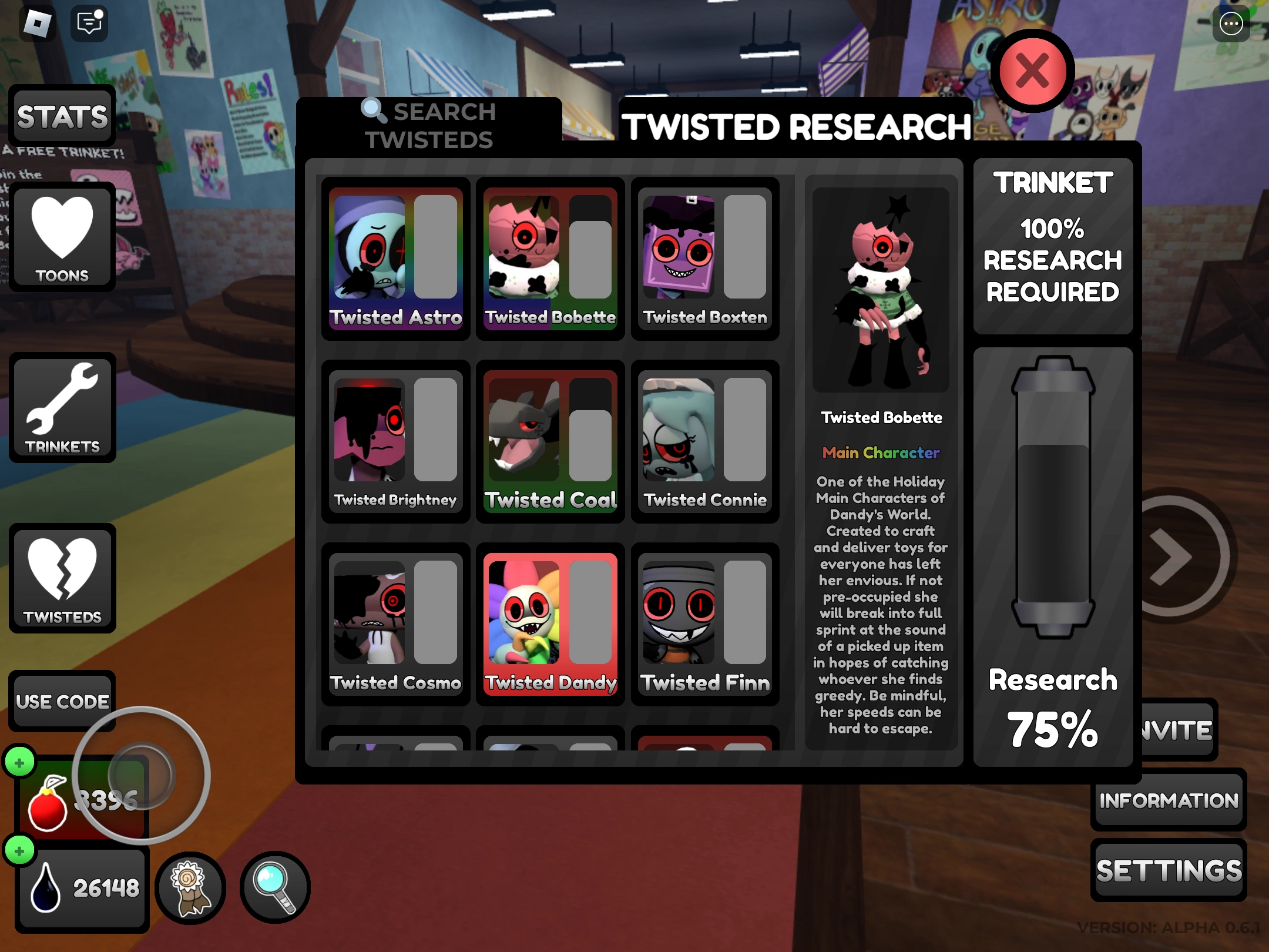 75% Research on Twisted Bobette :D | Fandom