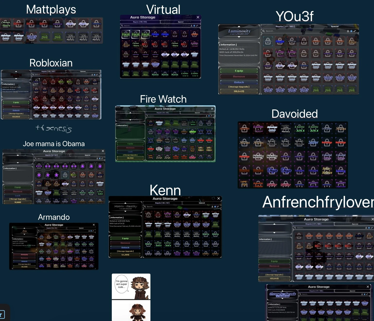 Sols rng wikipedian inventory compilation | Fandom