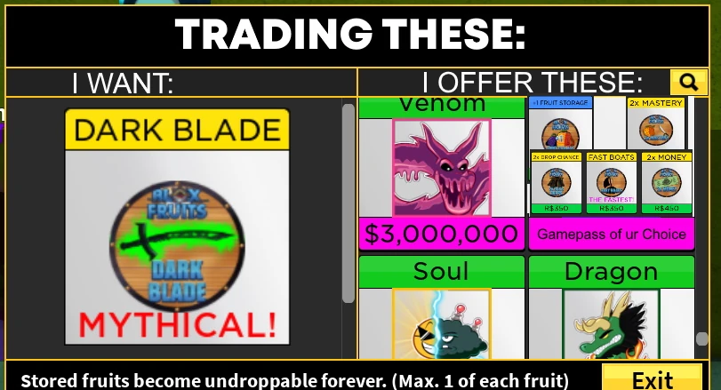 Looking for Dark Blade | Fandom