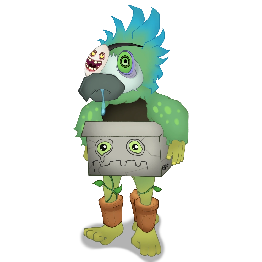 Followed the footsteps, and I found a Mimic roaming the forest! | Fandom