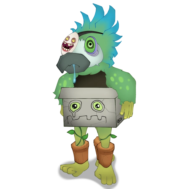 Followed the footsteps, and I found a Mimic roaming the forest! | Fandom