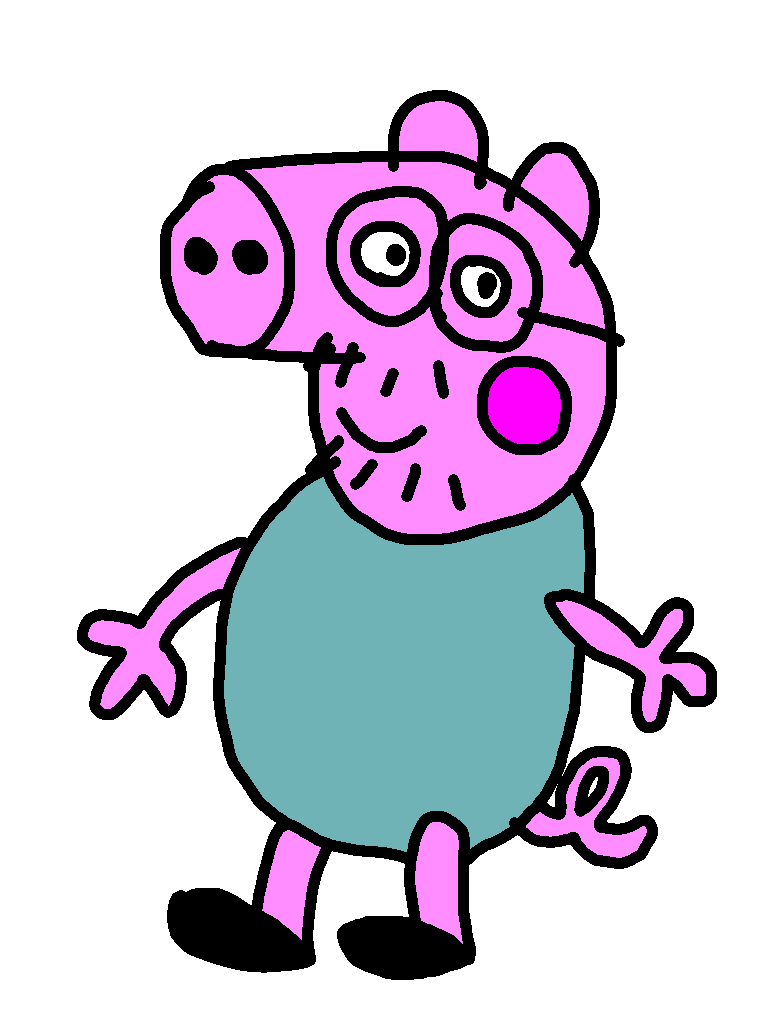 My drawing of Daddy Pig | Fandom