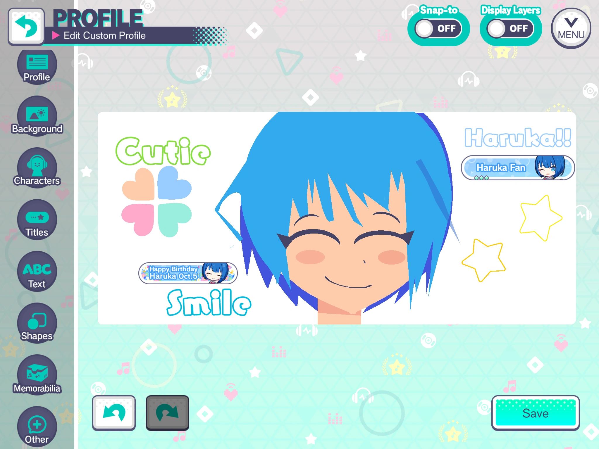 My second pjsekai custom profile art! 💙 | Fandom