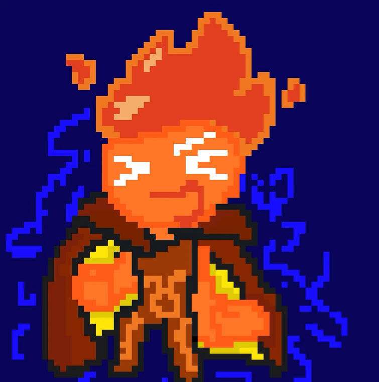 Fire Spirit Pixel art | Fandom