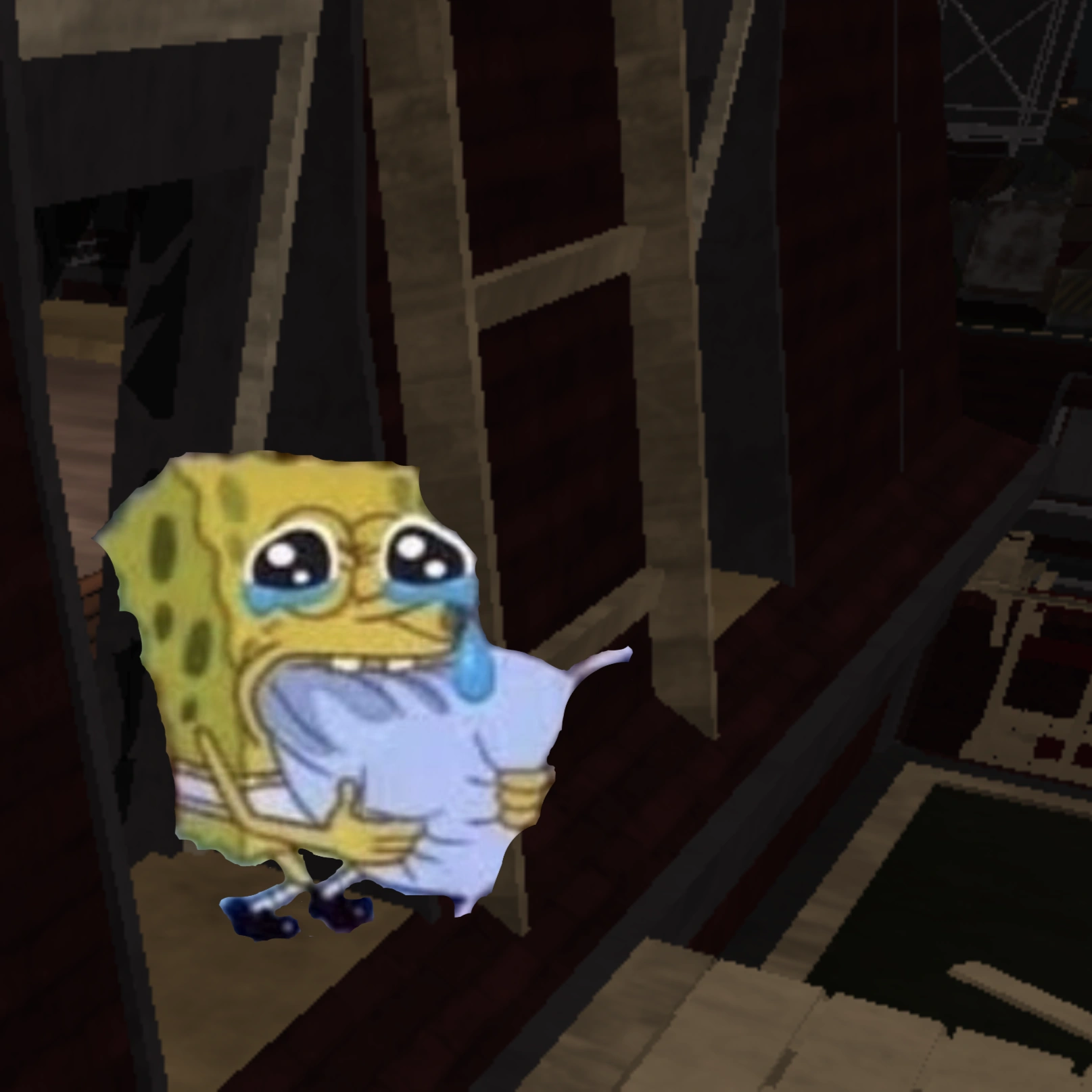 when you join a full ass server and theres a replica of World War II ...