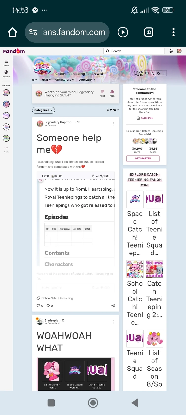 SOMEONE PLEASE REPLY | Fandom