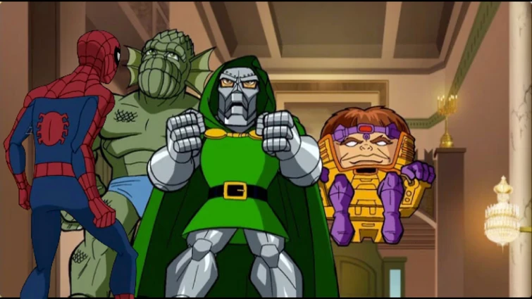 Spider-Man Vs Abomination Doctor Doom and Modok | Fandom