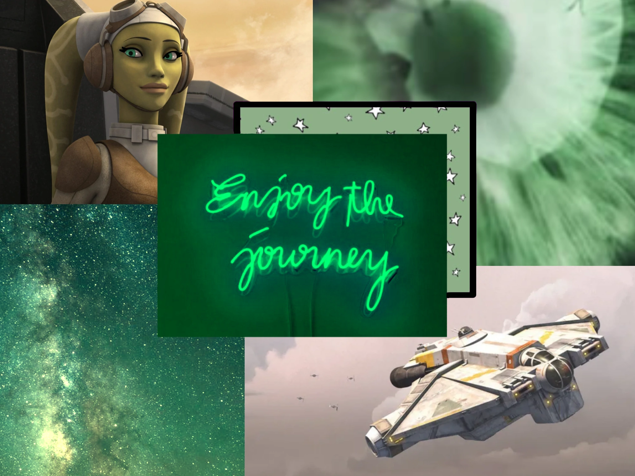 I made some Star Wars collages! | Fandom