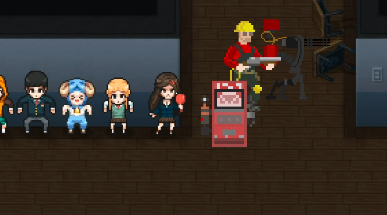 Team Fortress 2 VS Zombie High School : [좀비고 픽셀드라마] 10화 : 플랜B | Fandom