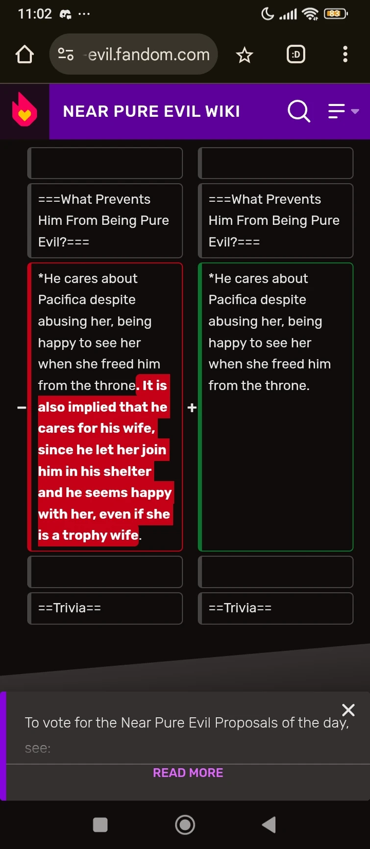 Does Preston care about his wife? | Fandom