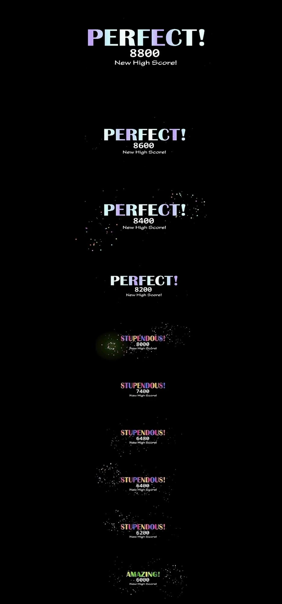 My high scores list on ucn + my most recent high score setup | Fandom