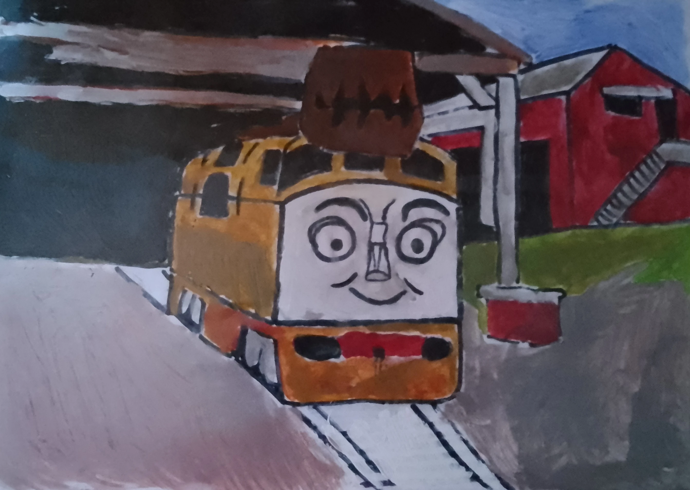 my new drawing of Diesel 10 | Fandom
