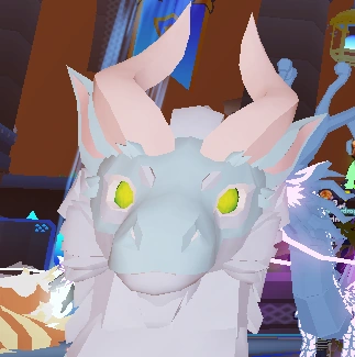 adorable albino saur