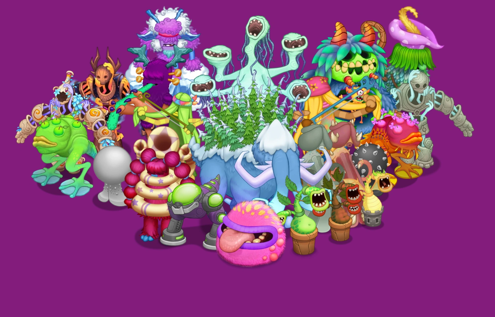 Every monster without eyes or no eyes visible | Fandom