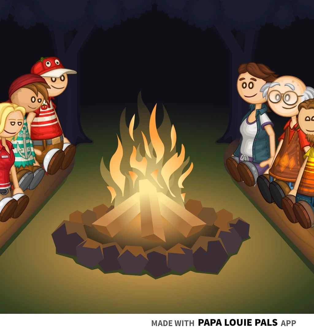 Give me any character facts about the people on this campfire | Fandom