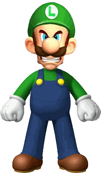 Angry luigi (Flood replies with angry Luigi or Goilsuablymuigi or ...