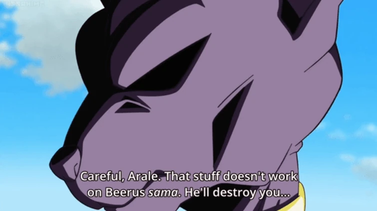 Beerus is immune/negates gag characters (Debunked) | Fandom
