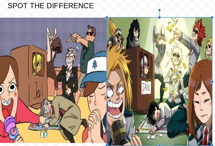 spot the difference | Fandom