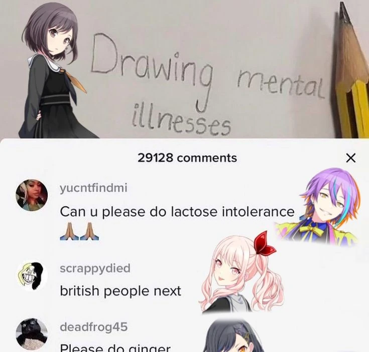 Drawing mental illnesses with Ena! | Fandom