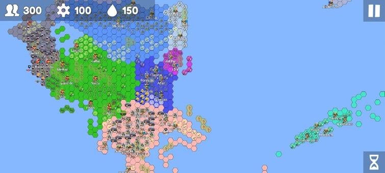 Centaura map in a war game I have | Fandom