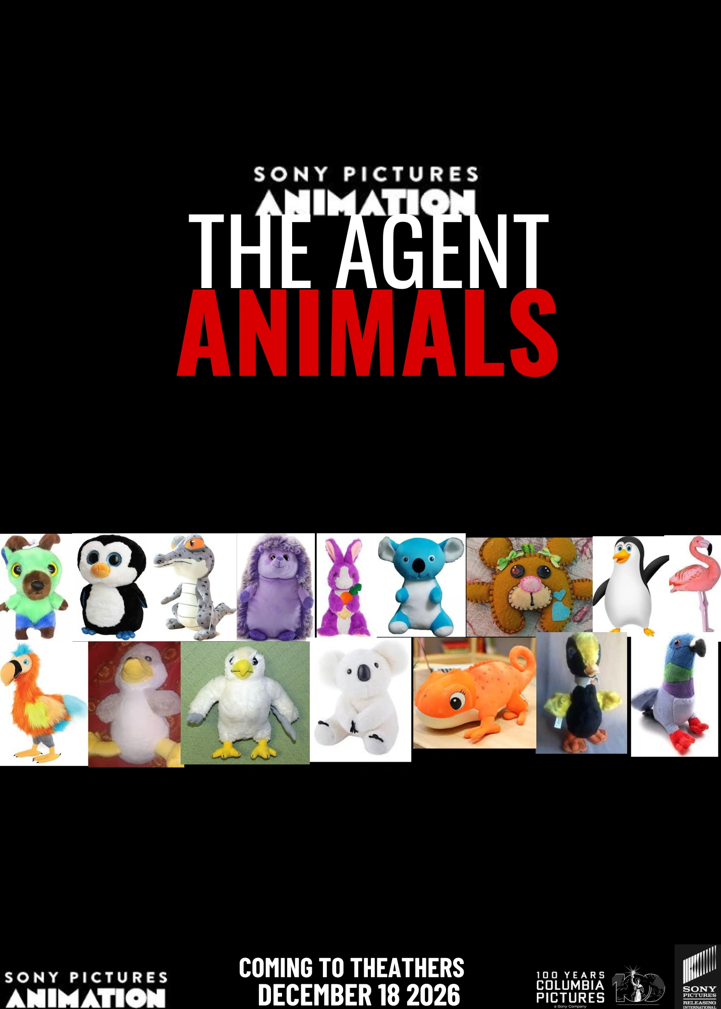 The Agent Animals Movie 2026 Columbia Pictures Sony Pictures Animation ...