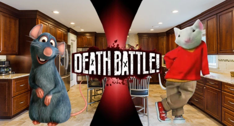 I'm not sure if I want this to be a joke or not. Remy vs. Stuart Little ...