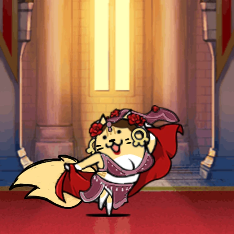 Bellydancer Cat but i colored it | Fandom