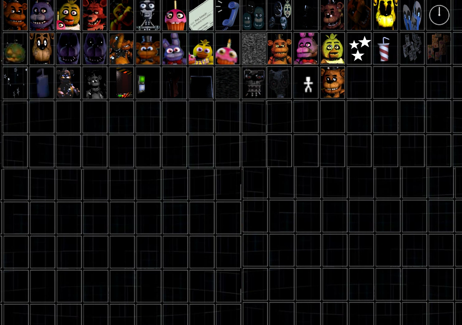 Updated 2 fnaf custom night Added monitor,Doors,door buttons,moniter ...