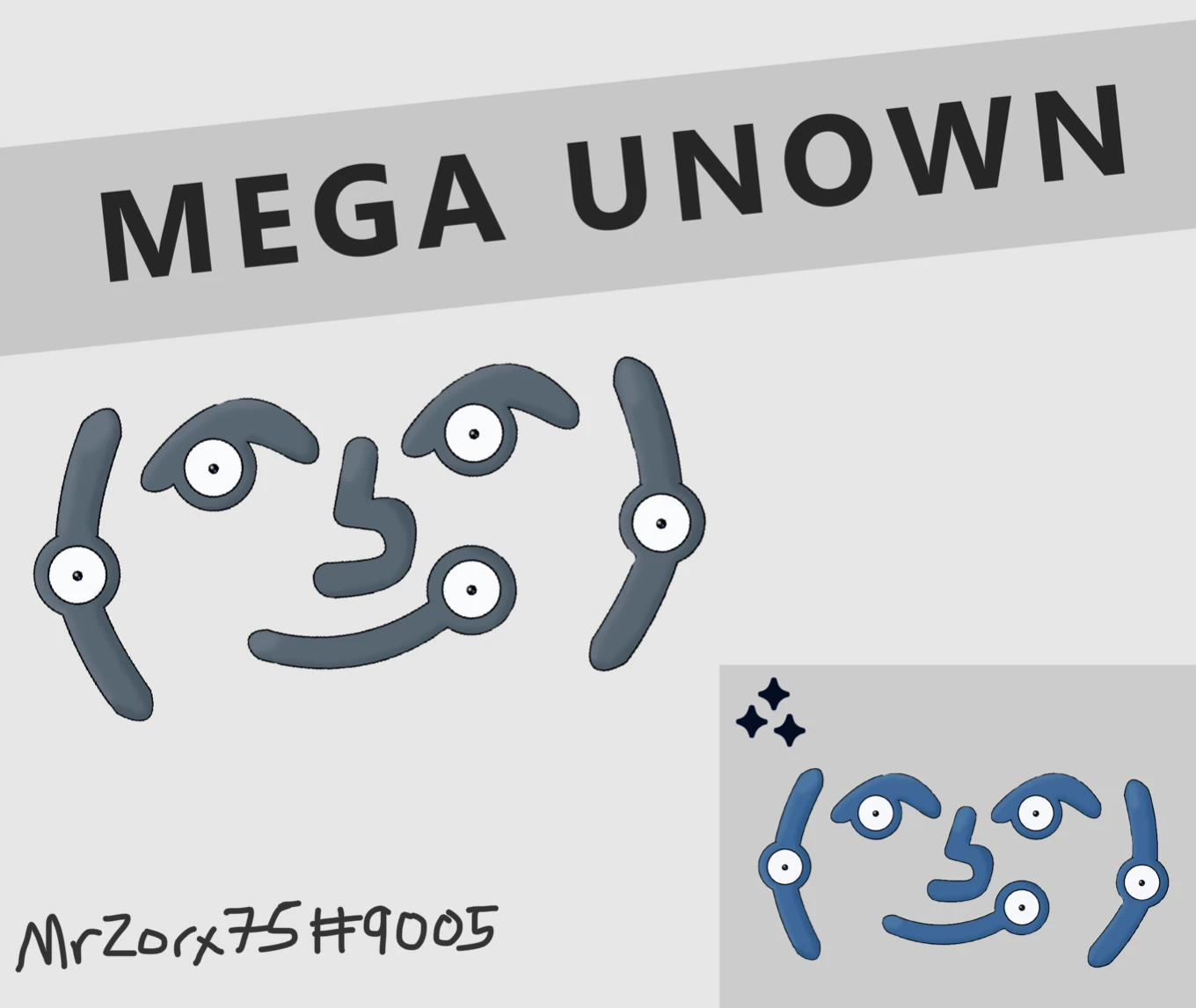 ( ͡° ͜ʖ ͡°) Lenny Face Mega Unown | Fandom