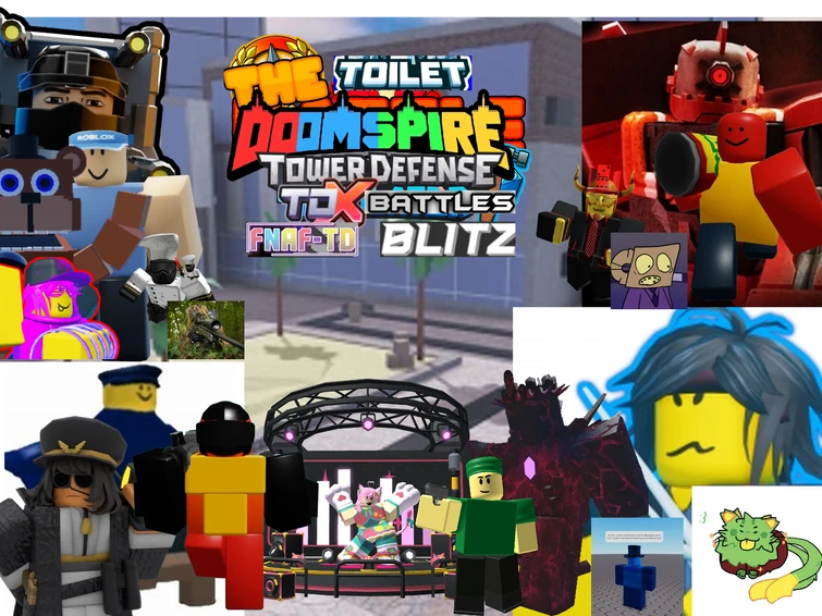 made a render of THE TOILET DOOMSPIRE TOWER DEFENSE TDX BATTLE FNTD ...